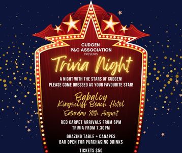 Cudgen P&C Trivia Night MEGA Raffle