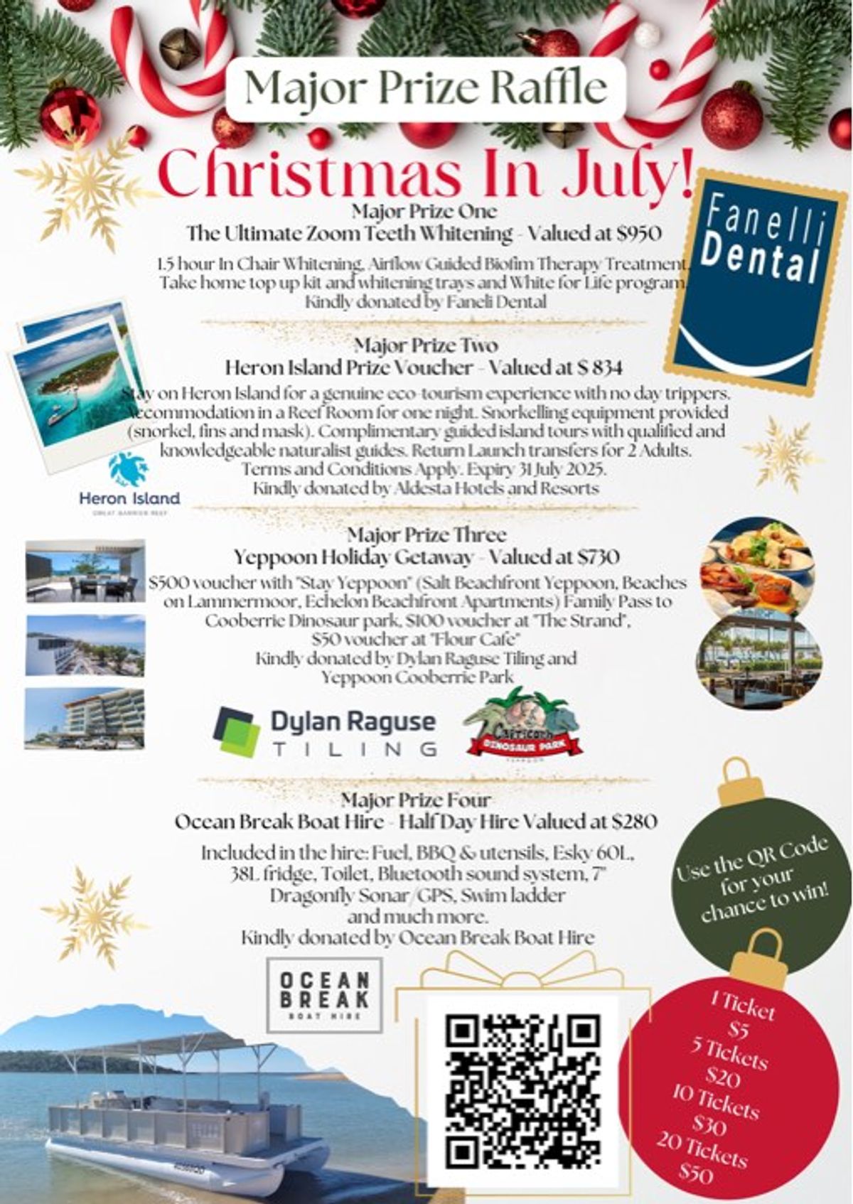 Koolyangarra Kindergarten Major Raffle