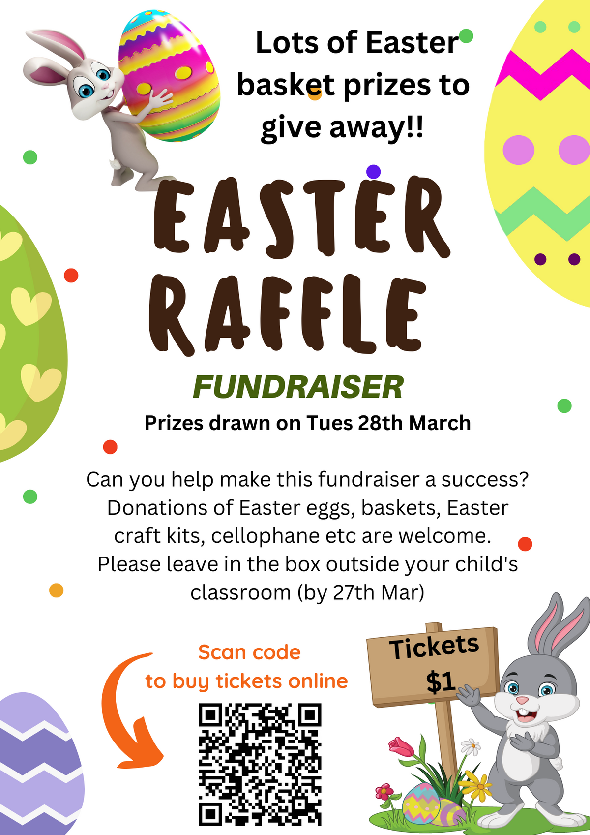 Warrigal Road State School P&C Easter Raffle 2023