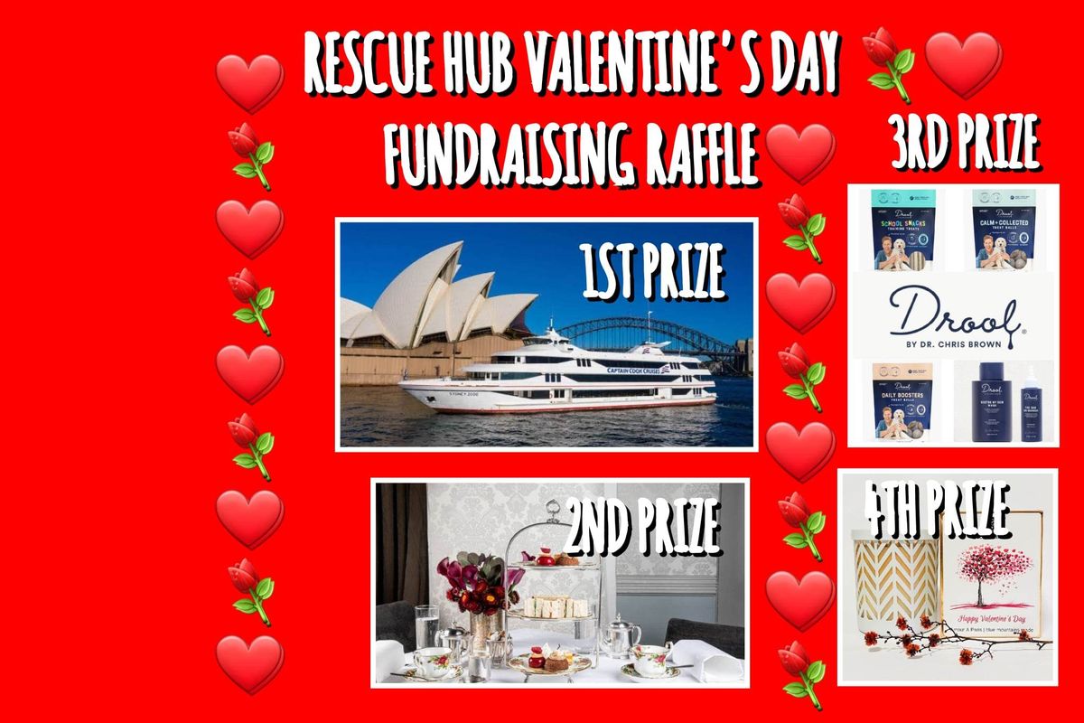 RESCUE HUB VALENTINES DAY RAFFLE