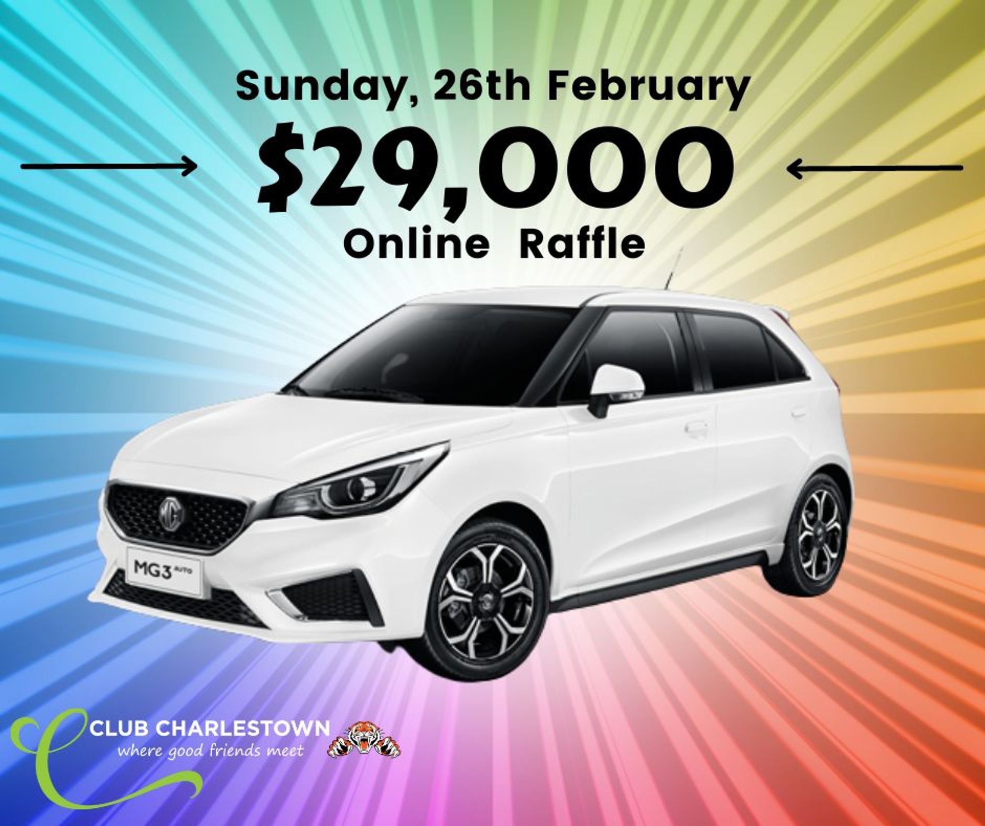 $29,000 Online CAR Raffle