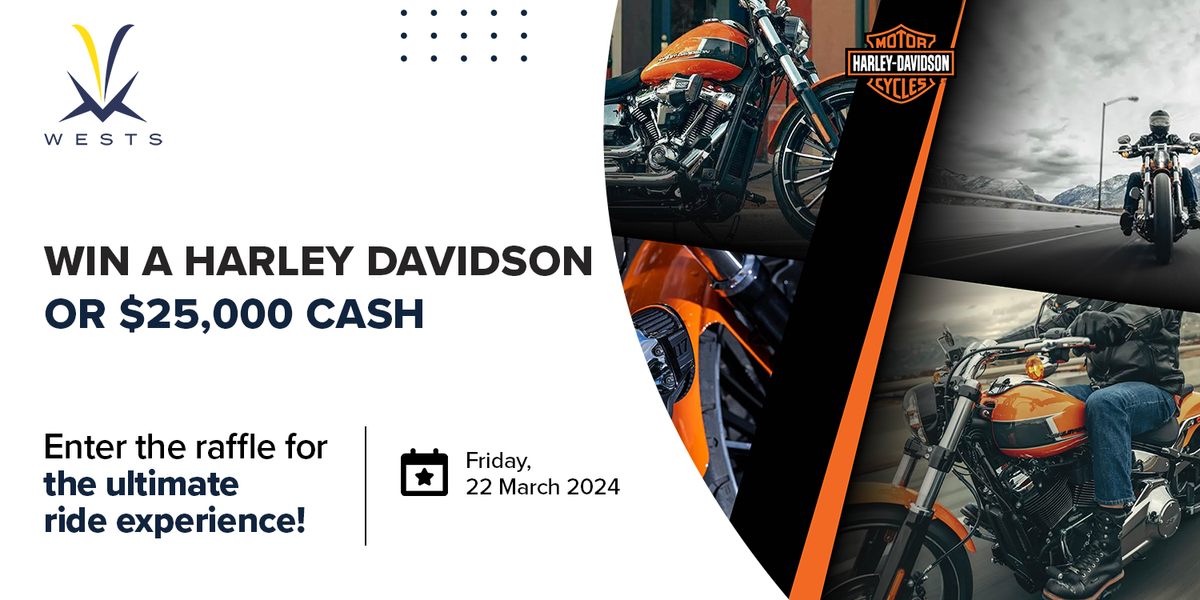 Win a Harley Davidson Breakout or $25,000