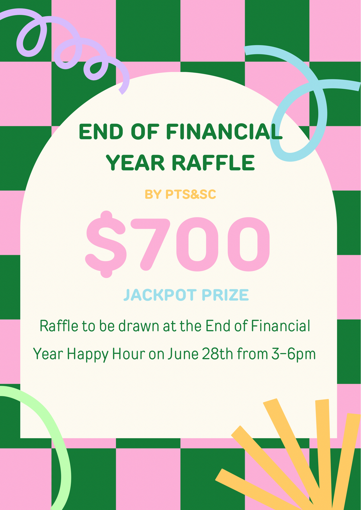 End of 23/24 Financial Year Raffle