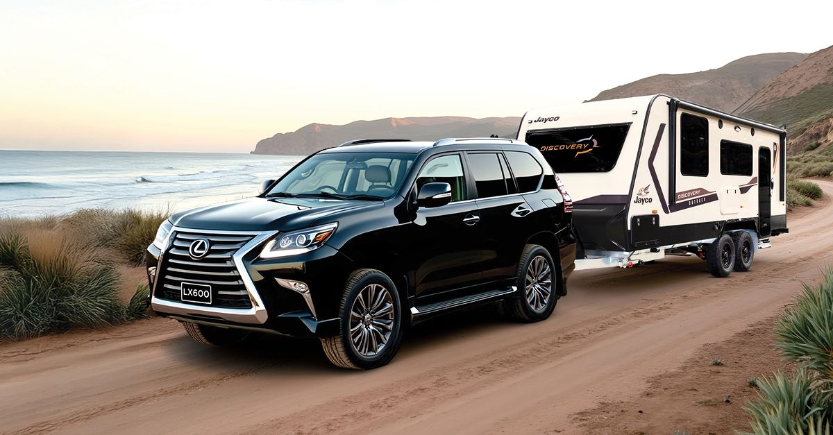 Escape in Style with a Luxury LEXUS 4WD and Jayco Caravan