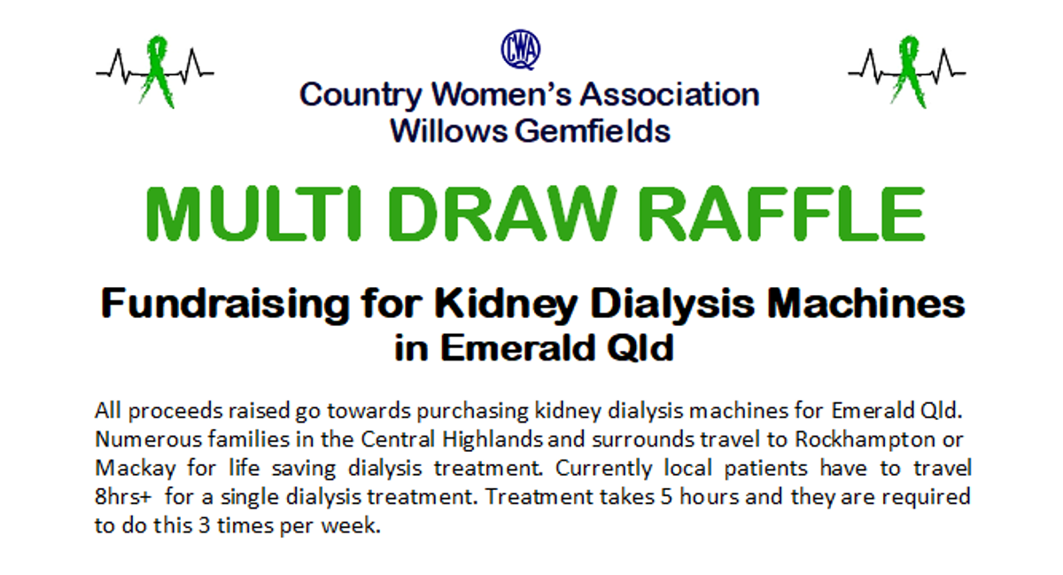 MULTIDRAW RAFFLE for Kidney Dialysis Machines