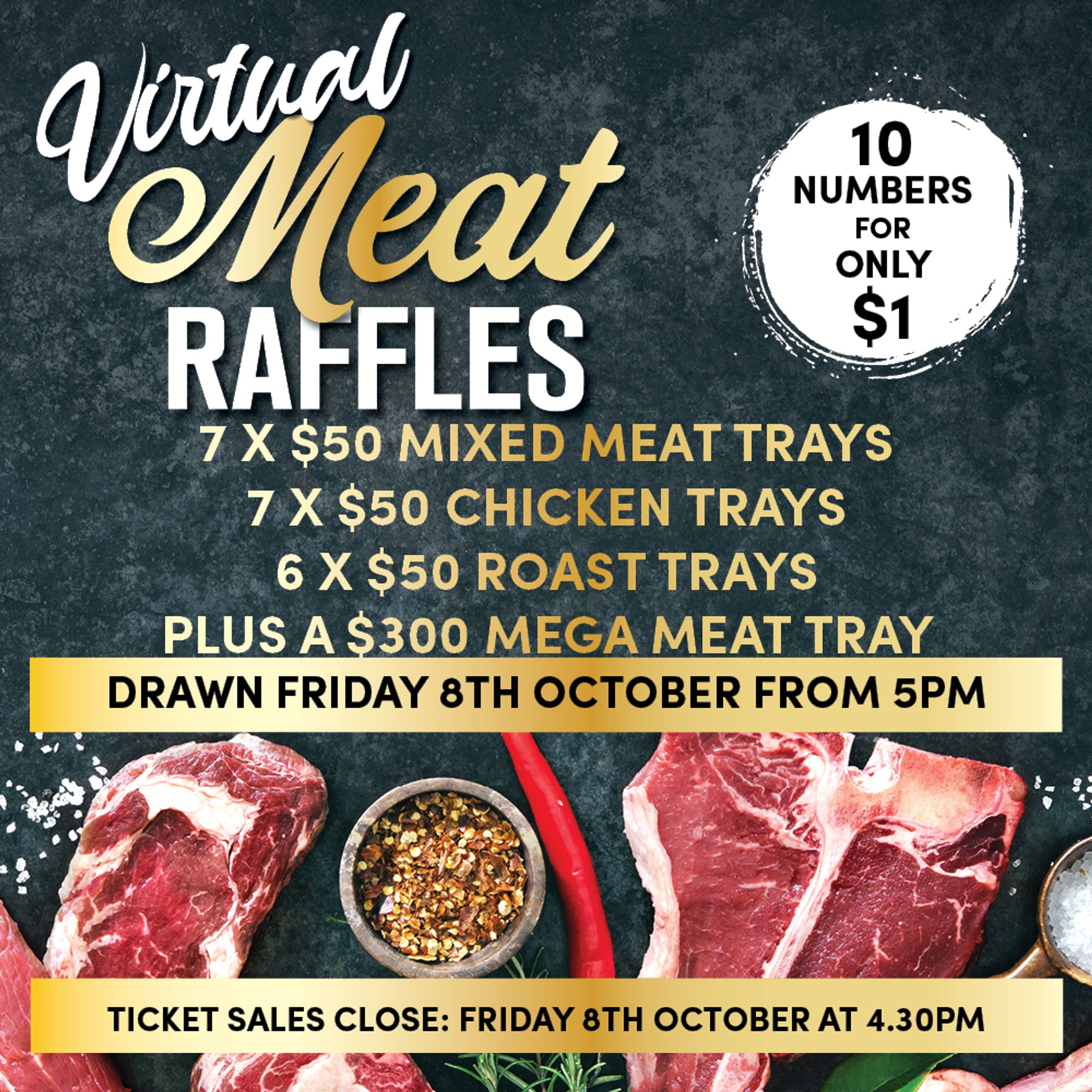 Virtual Meat Raffle Friday