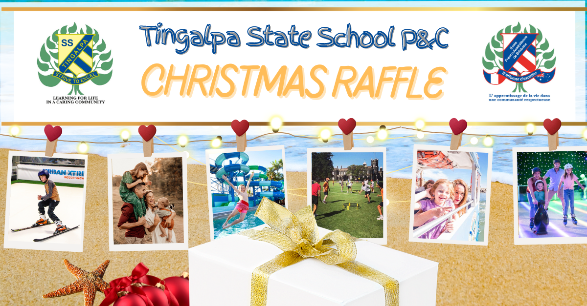 RaffleTix | Tingalpa State School P&C Christmas Raffle 2023