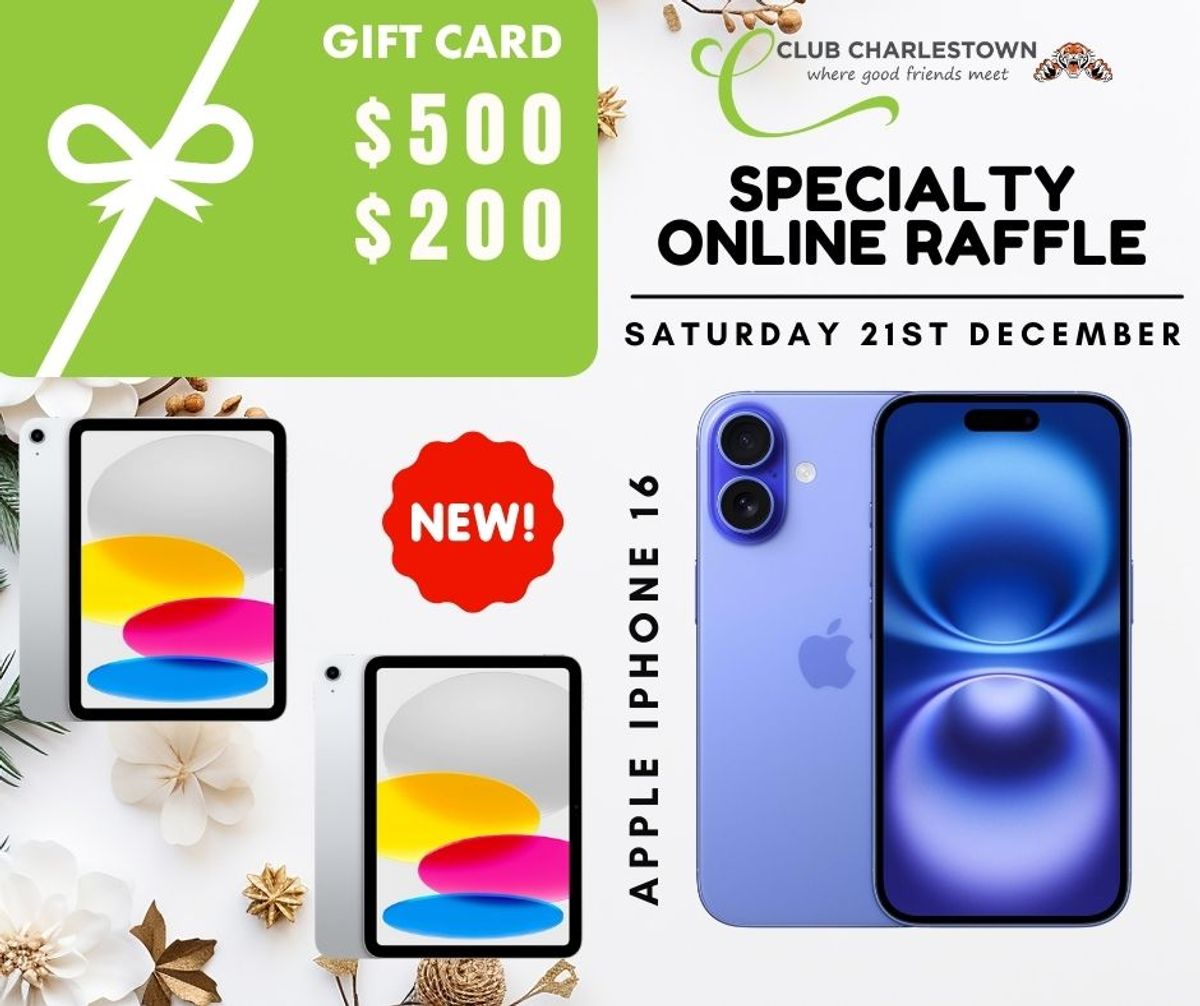 Saturday Specialty Online Raffle