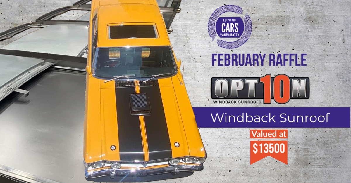 Let's Go Cars Parramatta - February 2023 Raffle