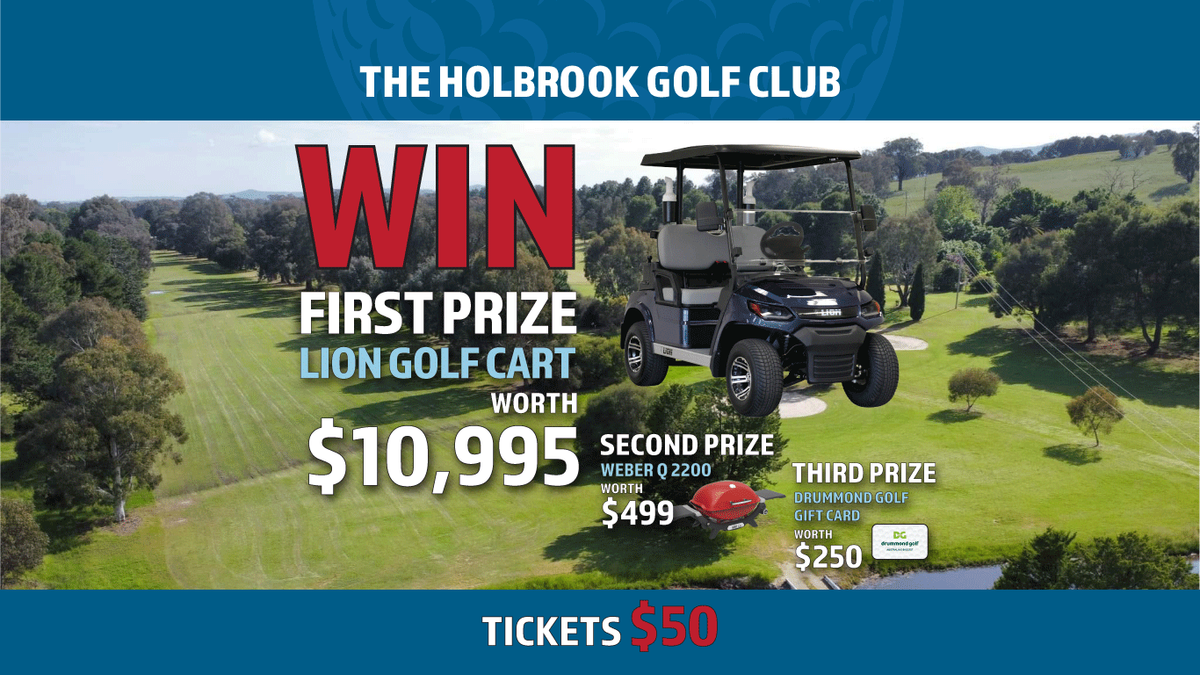 RaffleTix | Lion Golf Cart