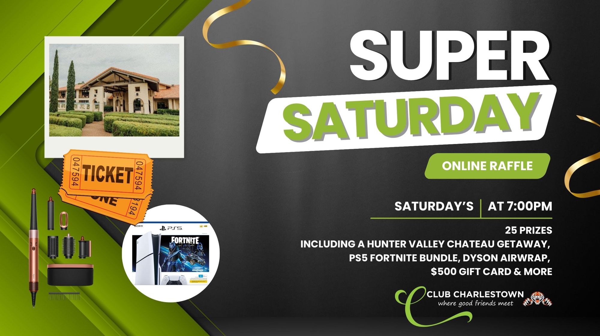 RaffleTix | Super Saturday Online Raffle