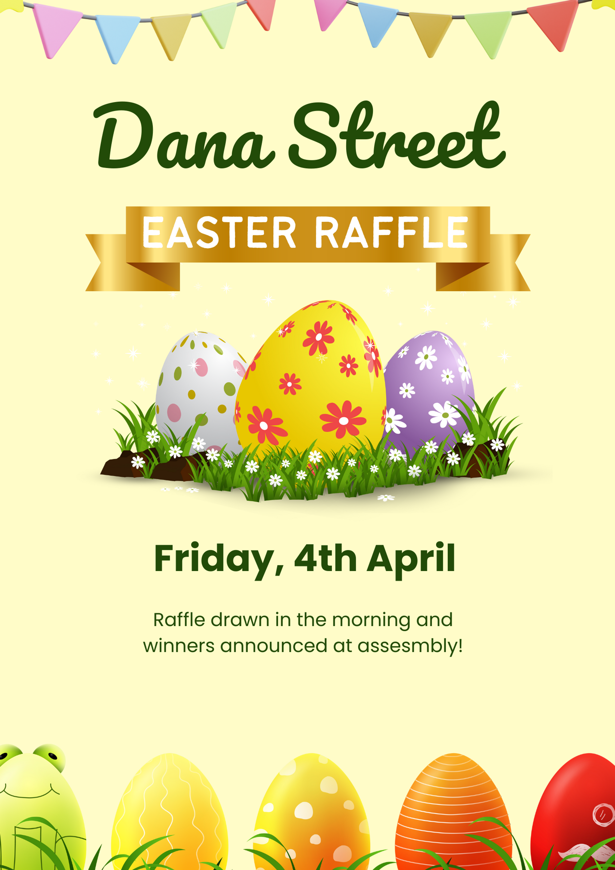 RaffleTix | Dana Street Primary School Easter Raffle