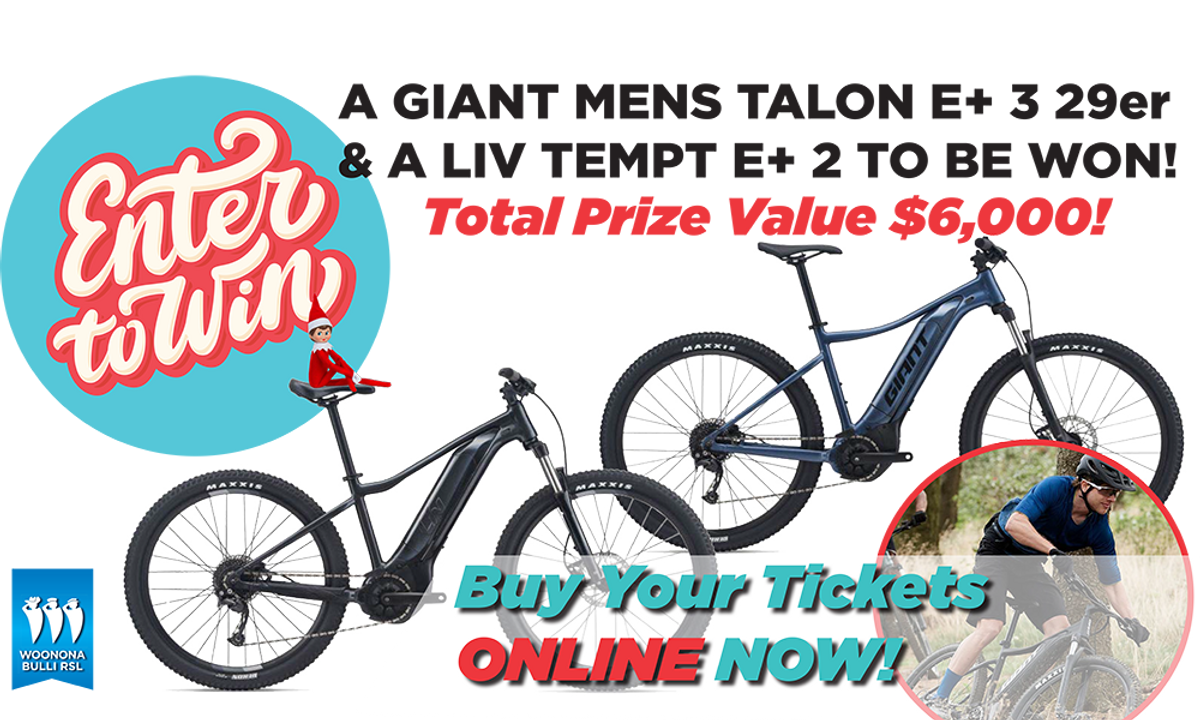WOONONA BULLI RSL E-BIKE RAFFLE