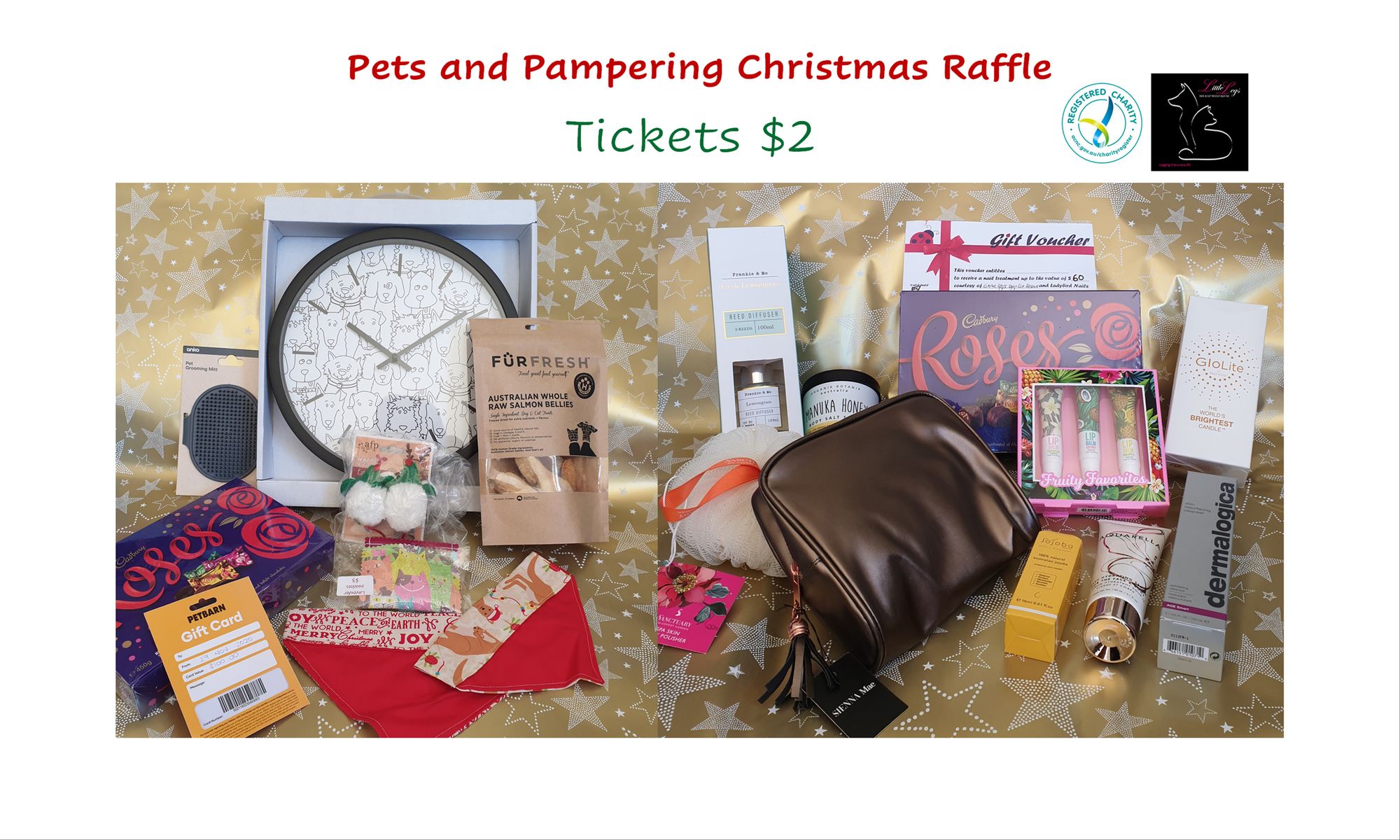 Pets and Pampering Christmas Raffle