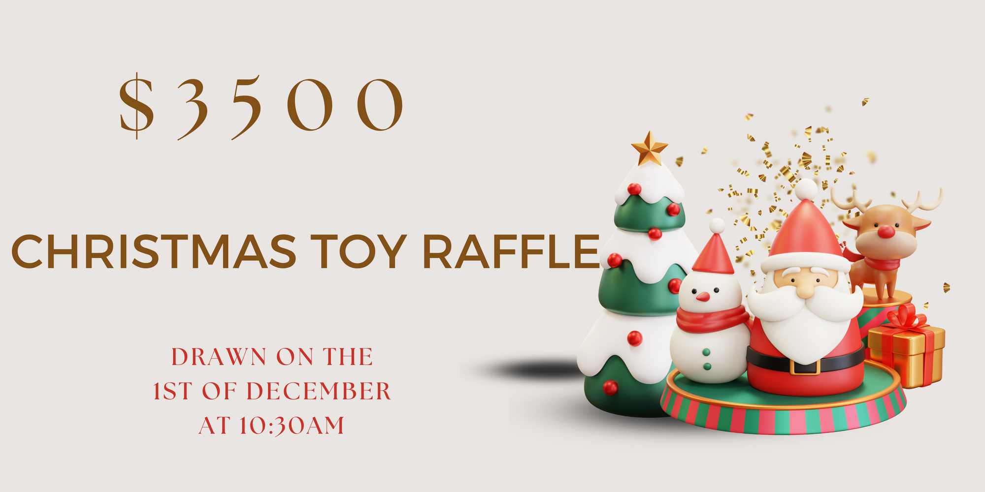 Christmas Toy Raffle