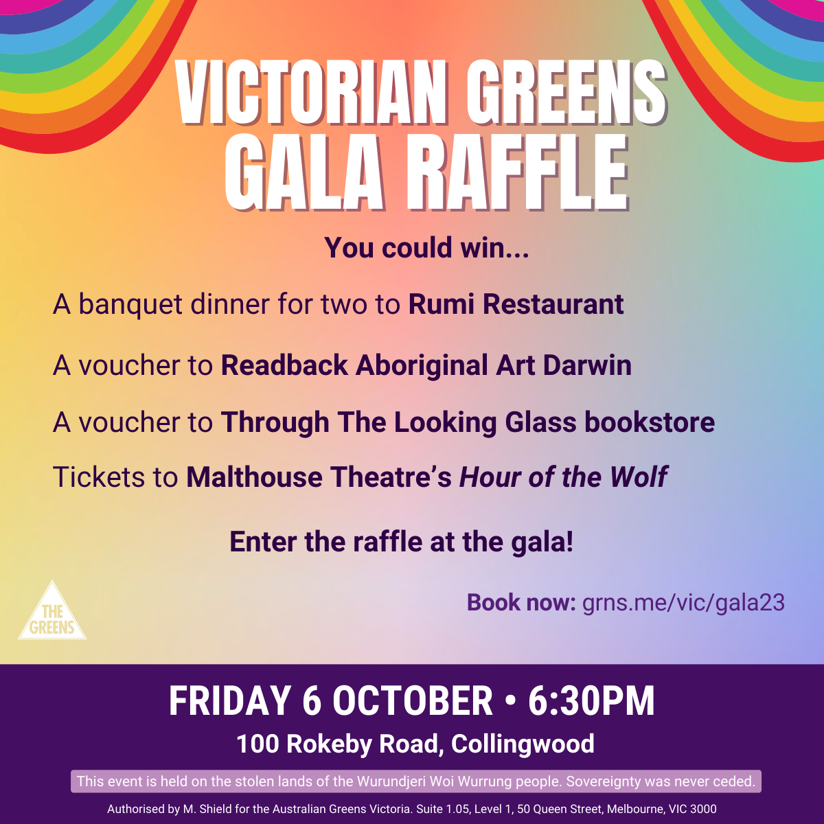 Greens Gala Raffle