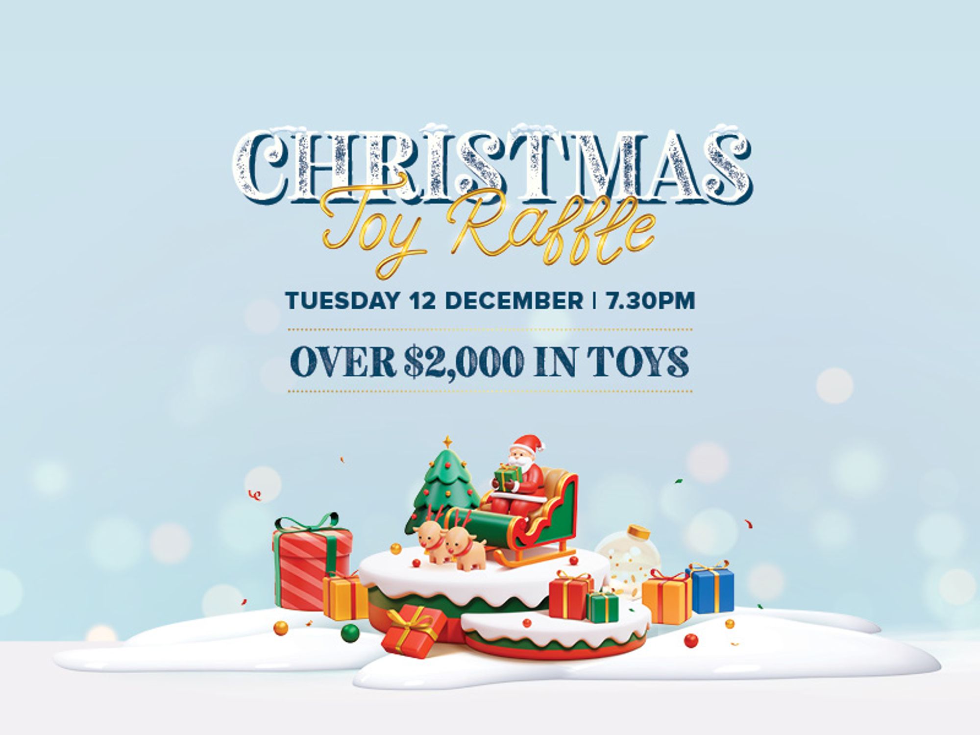 Auburn Tennis Club Christmas Toy Raffle