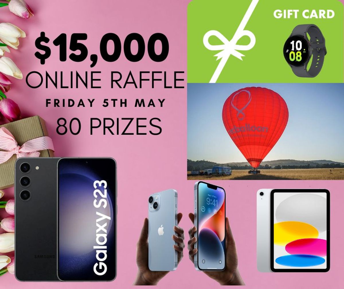 $15,000 Online Raffle