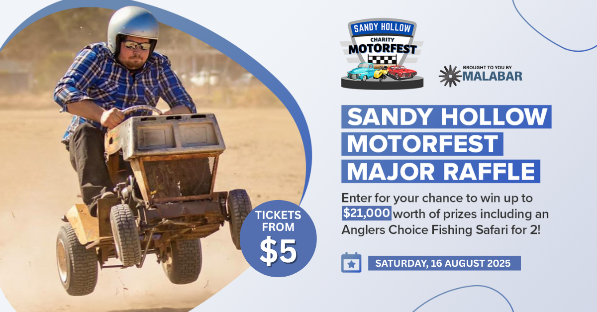 2025 Sandy Hollow Motorfest - Major Raffle