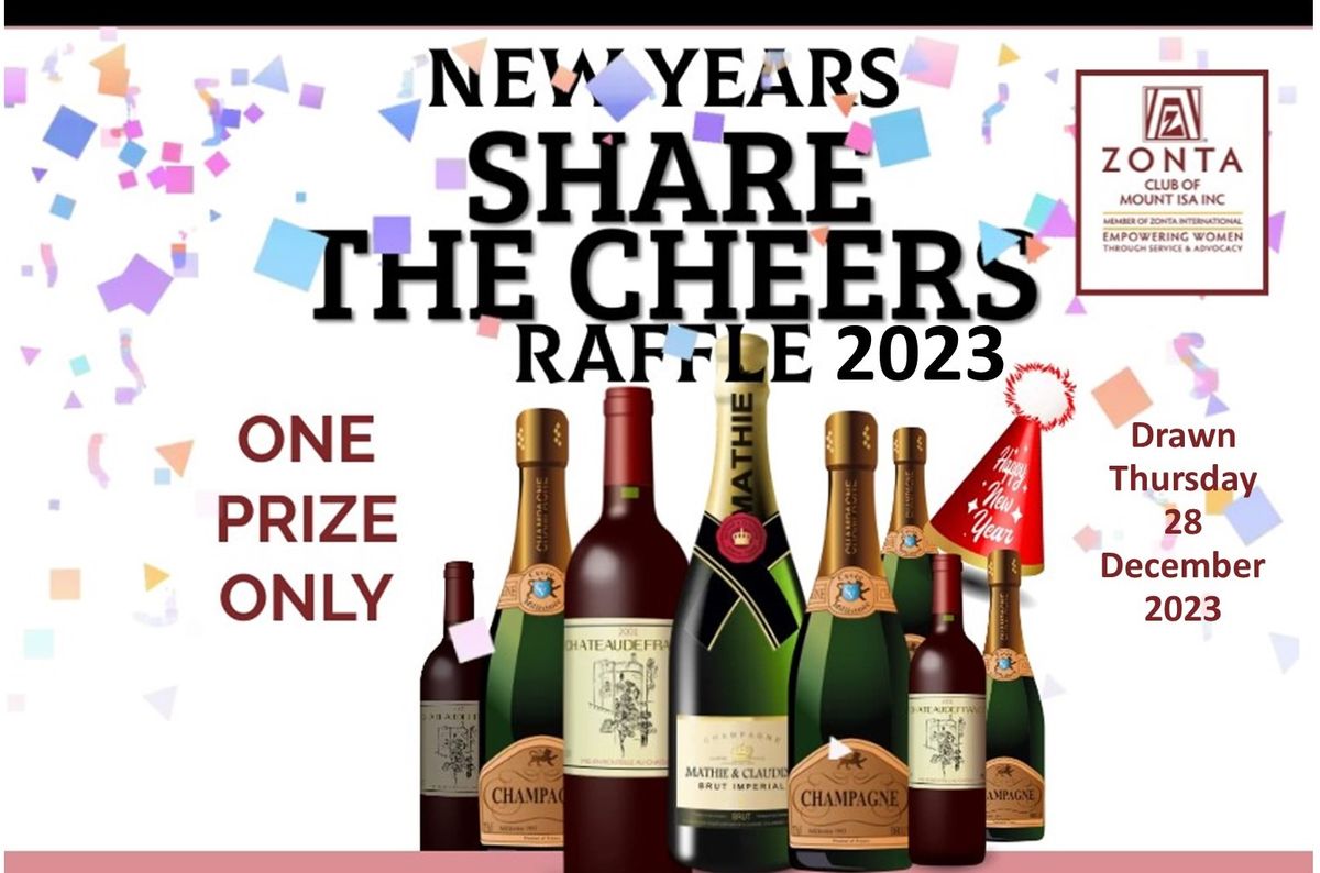 New Years "Share the Cheers" Raffle 2023