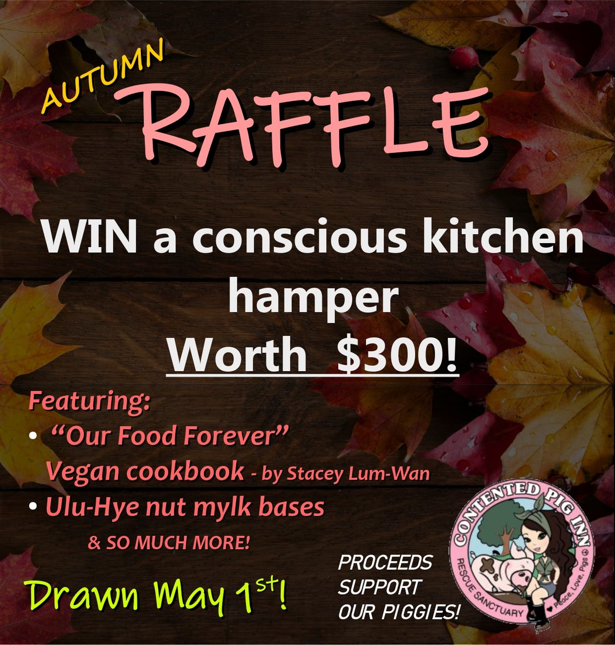 Contented Pig Inn Autumn Raffle