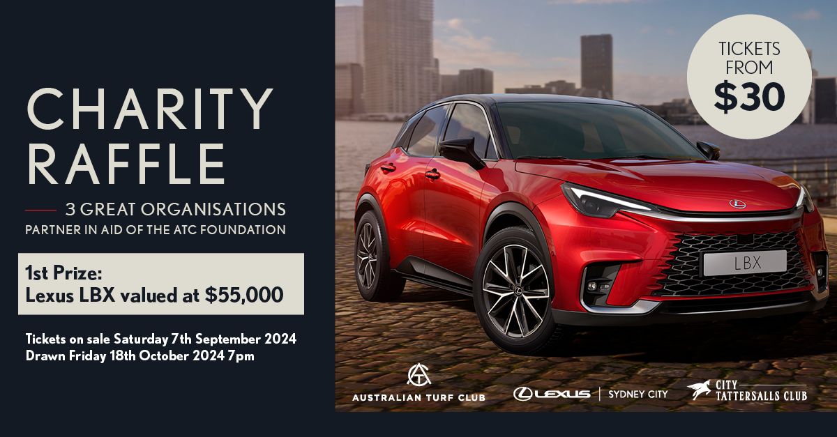 Sydney City Lexus, City Tatts and ATC Foundation Charity Raffle 2024