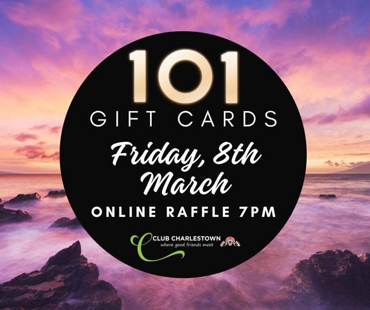 101 Gift Card Online Raffle