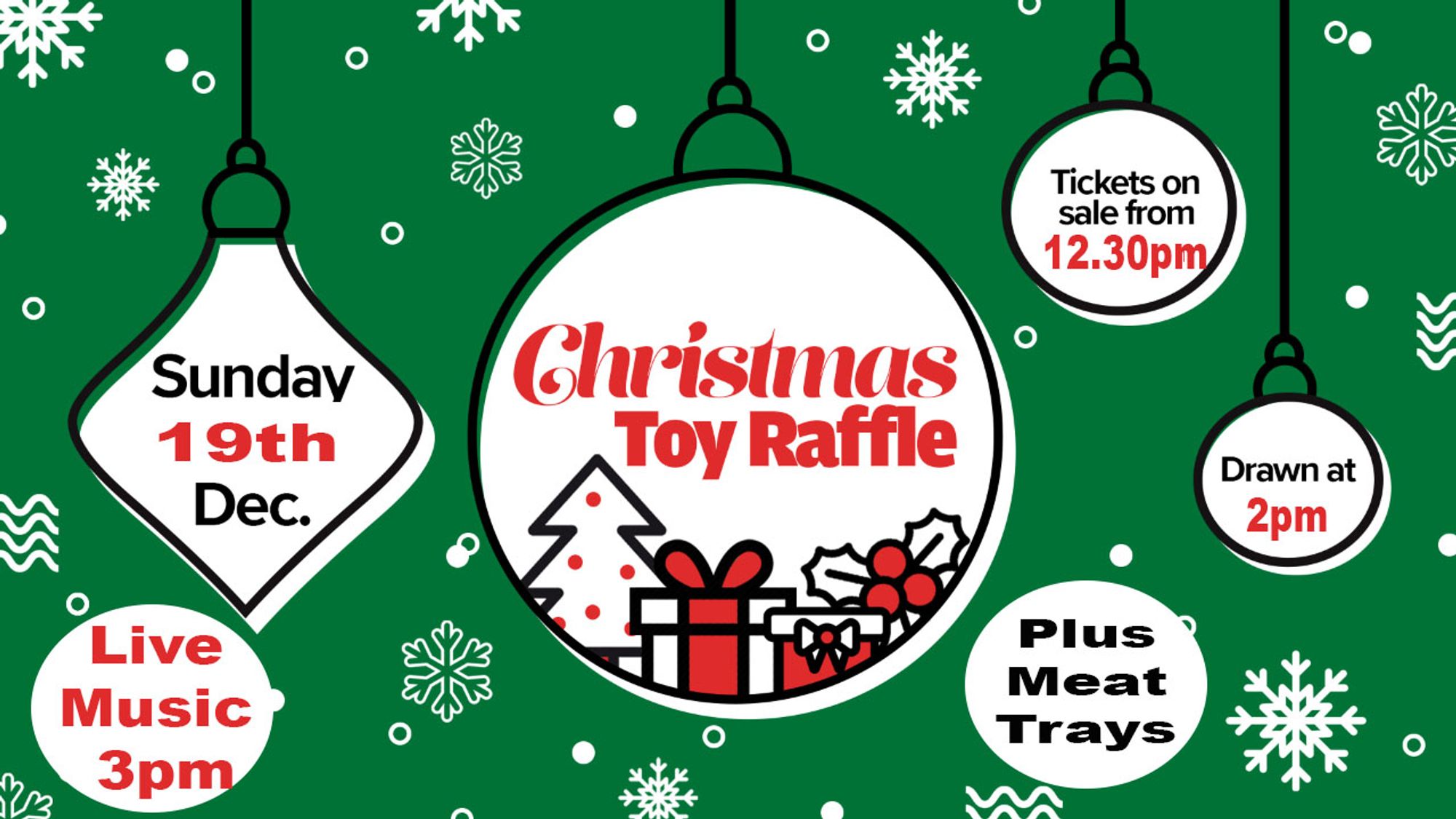 XMAS TOY RAFFLE