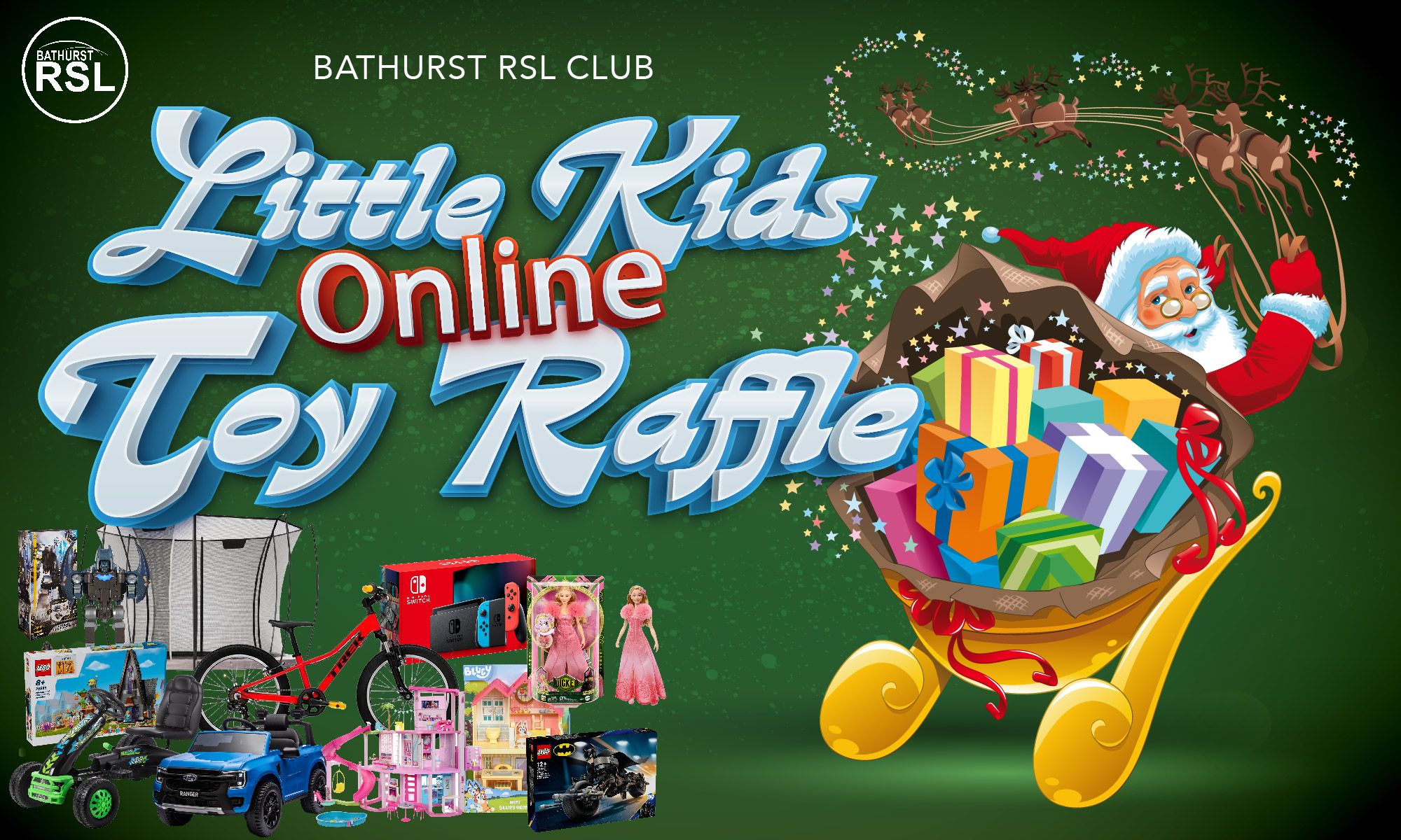Online LITTLE Kids Toy Raffle 2024