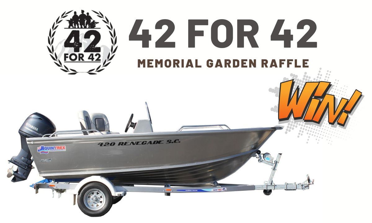 42 for 42 Memorial Garden Raffle 2022