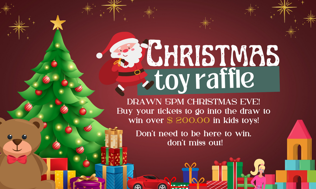$200 Kids Toy Raffle