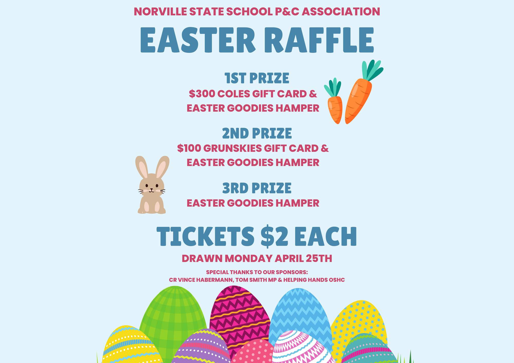 Norville SS P&C Association - EASTER RAFFLE