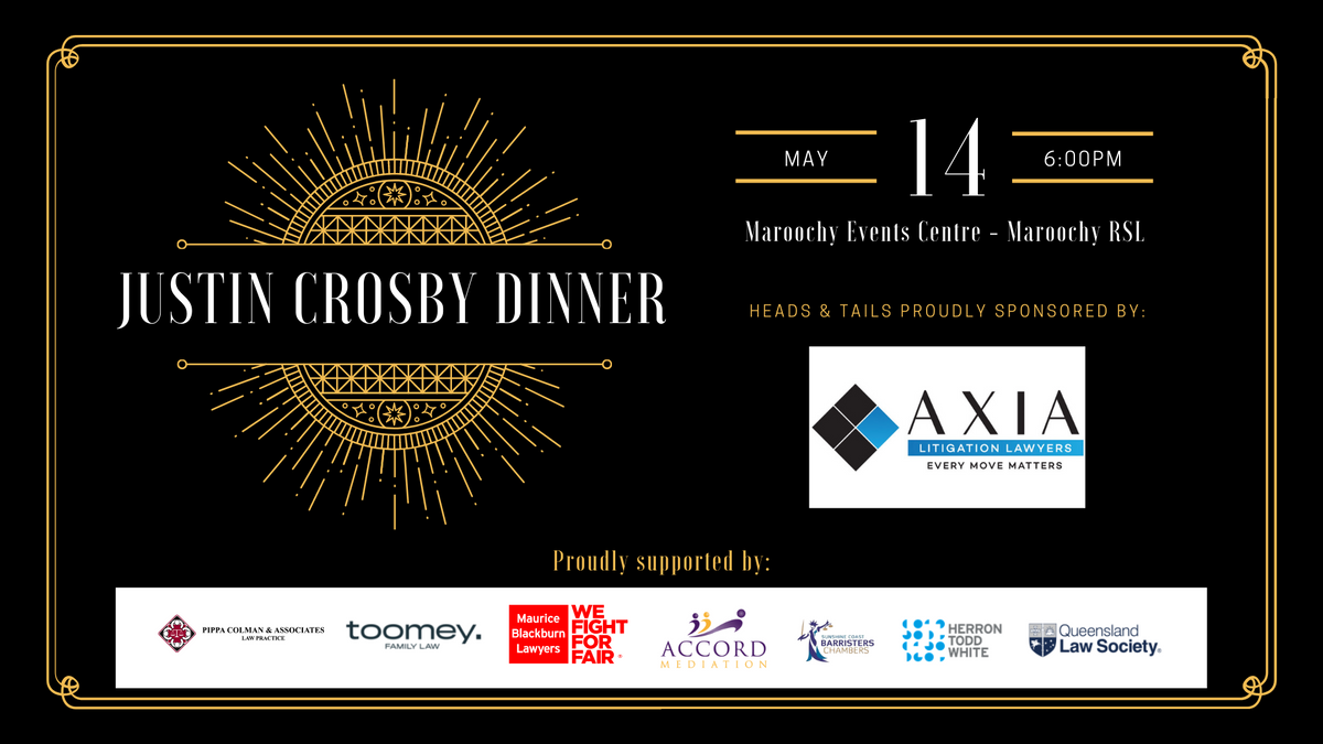 2022 Justin Crosby Memorial Dinner - Heads & Tails