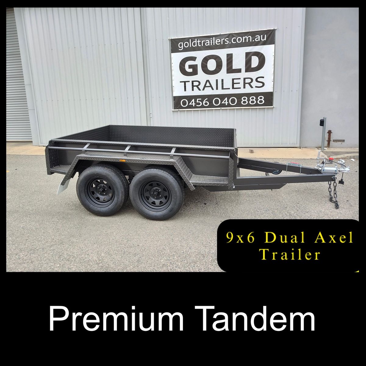 RaffleTix | 9x6 Box/Bike Trailer