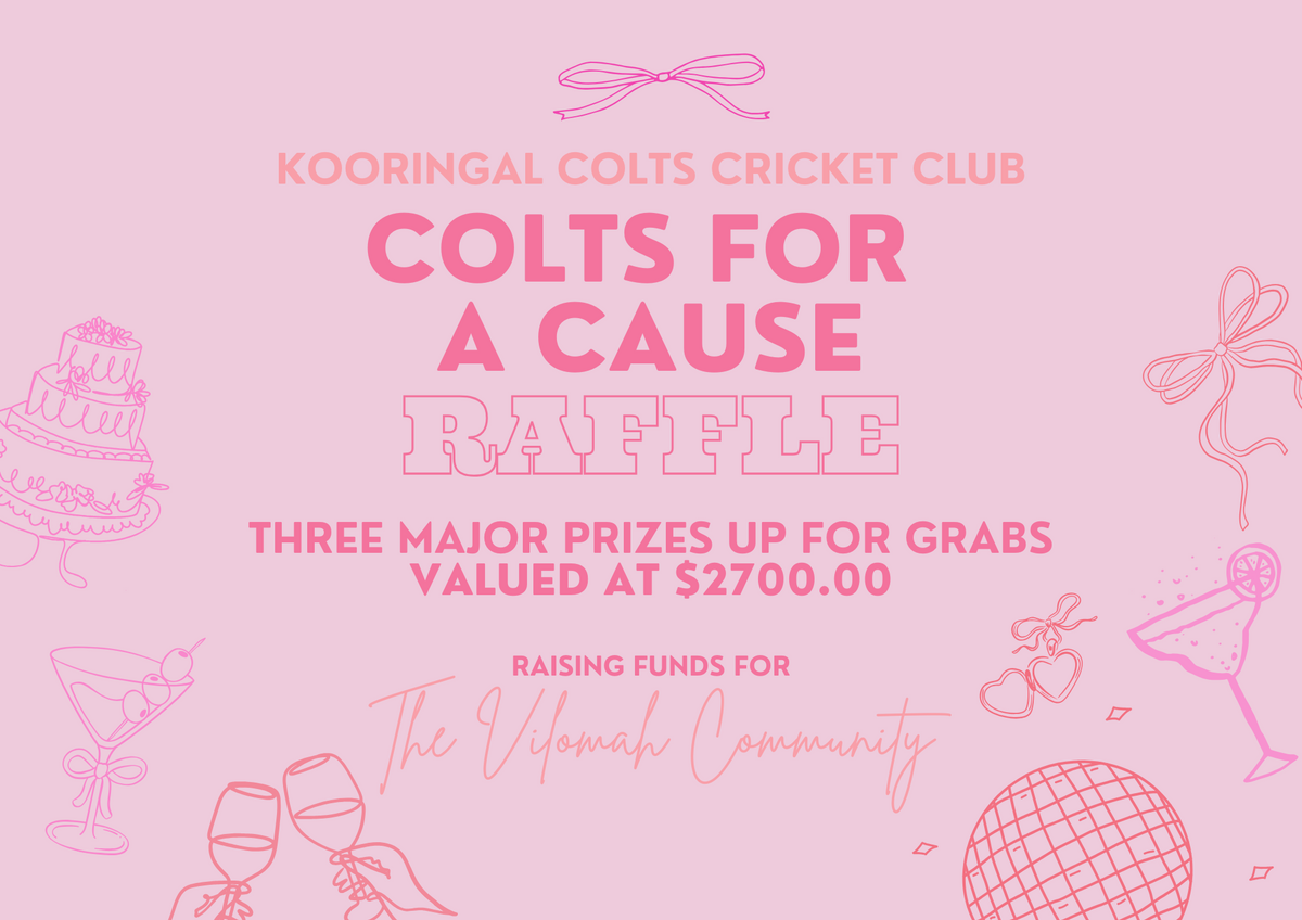 KCCC Colts for a Cause Raffle 2025