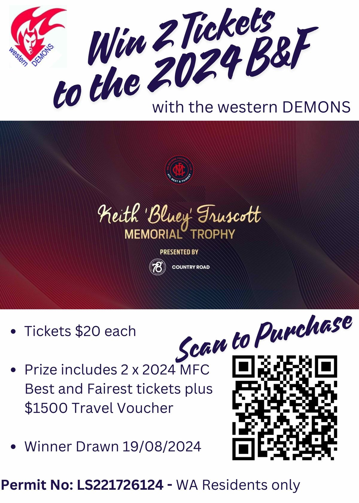 RaffleTix | Western Demons B&F Raffle