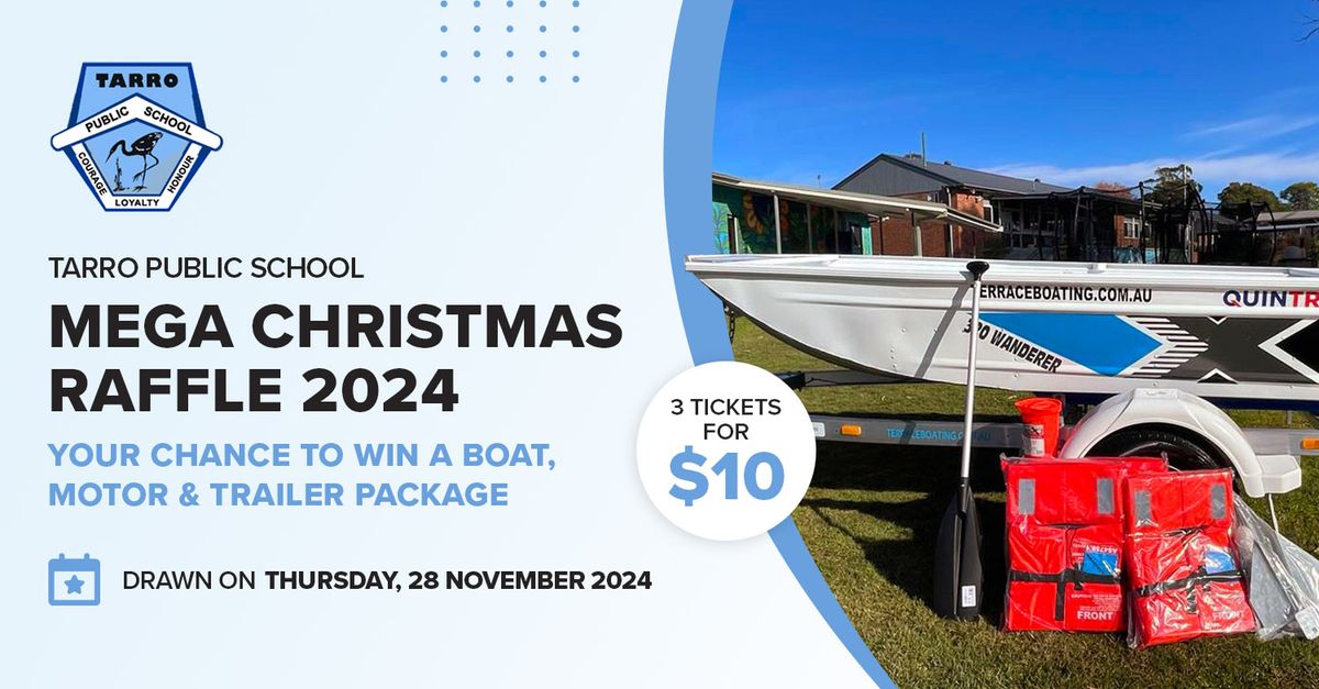 $20k MEGA Christmas Raffle 2024