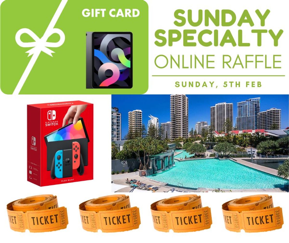 Sunday Specialty Online Raffle