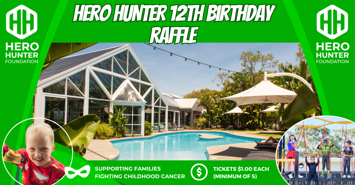 Hero Hunter's 12th Birthday Raffle