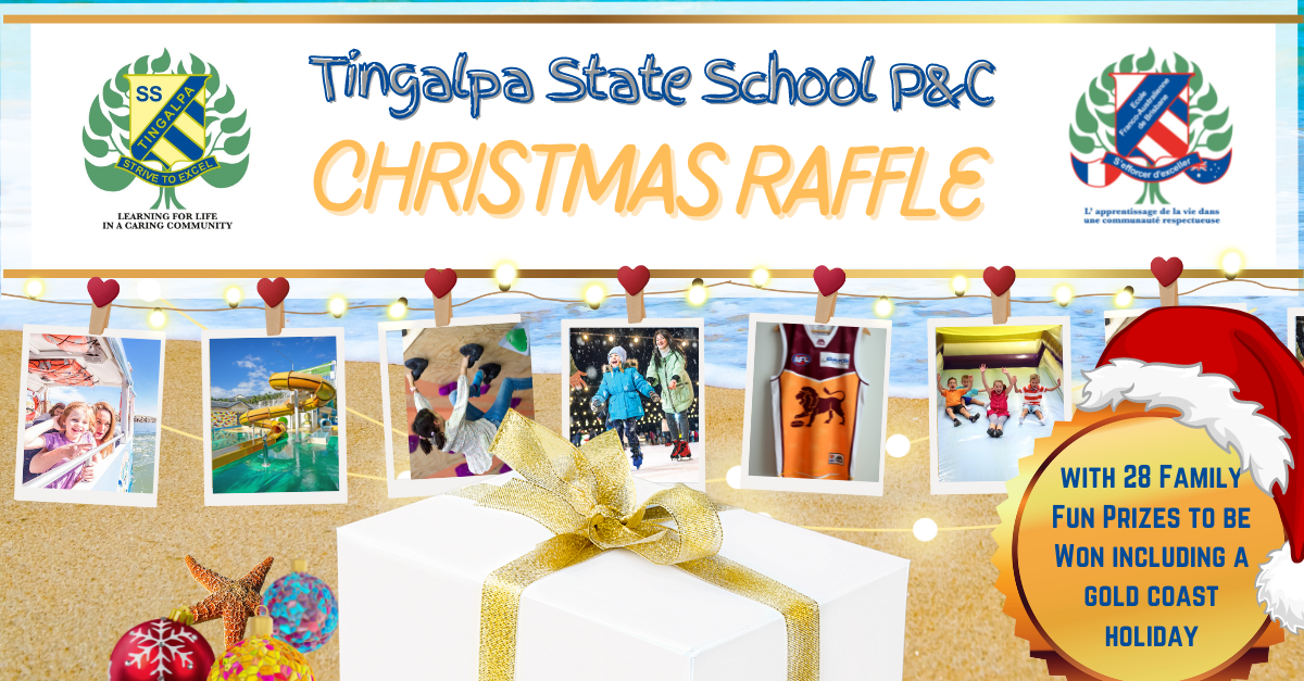 RaffleTix | Tingalpa State School P&C Christmas Raffle 2022