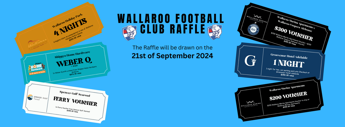 Wallaroo Football Club 2024 Raffle