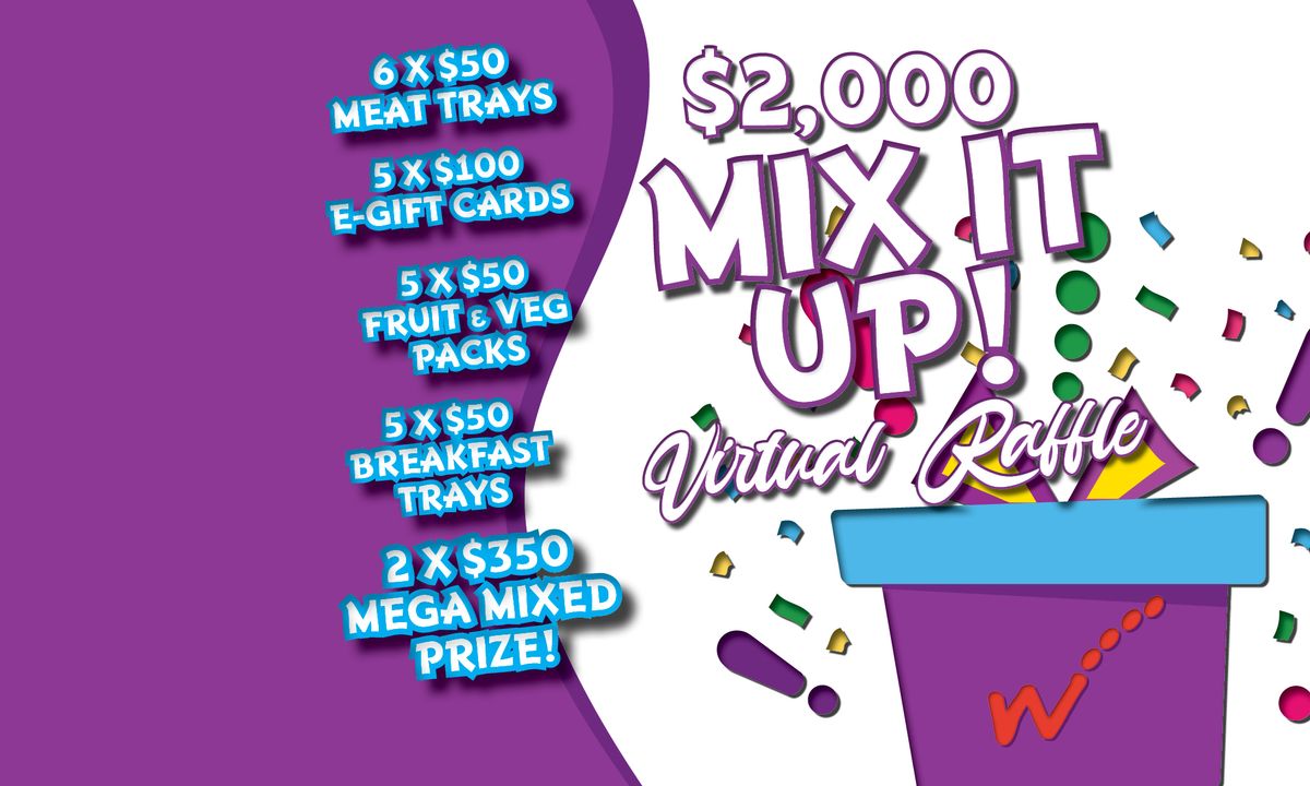 Workers Wednesday Virtual Mix it Up Raffle