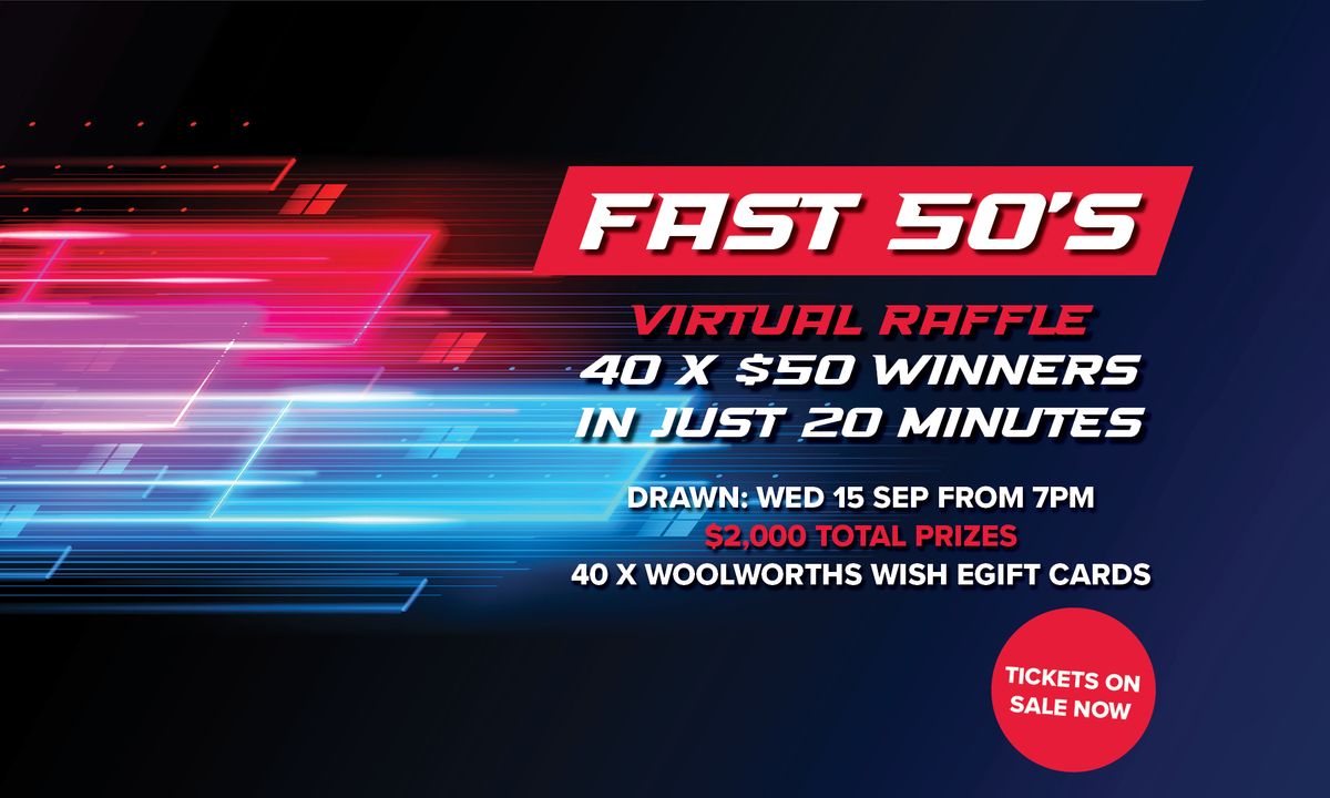 Sharks at Kareela Virtual Raffle - 15.09.21