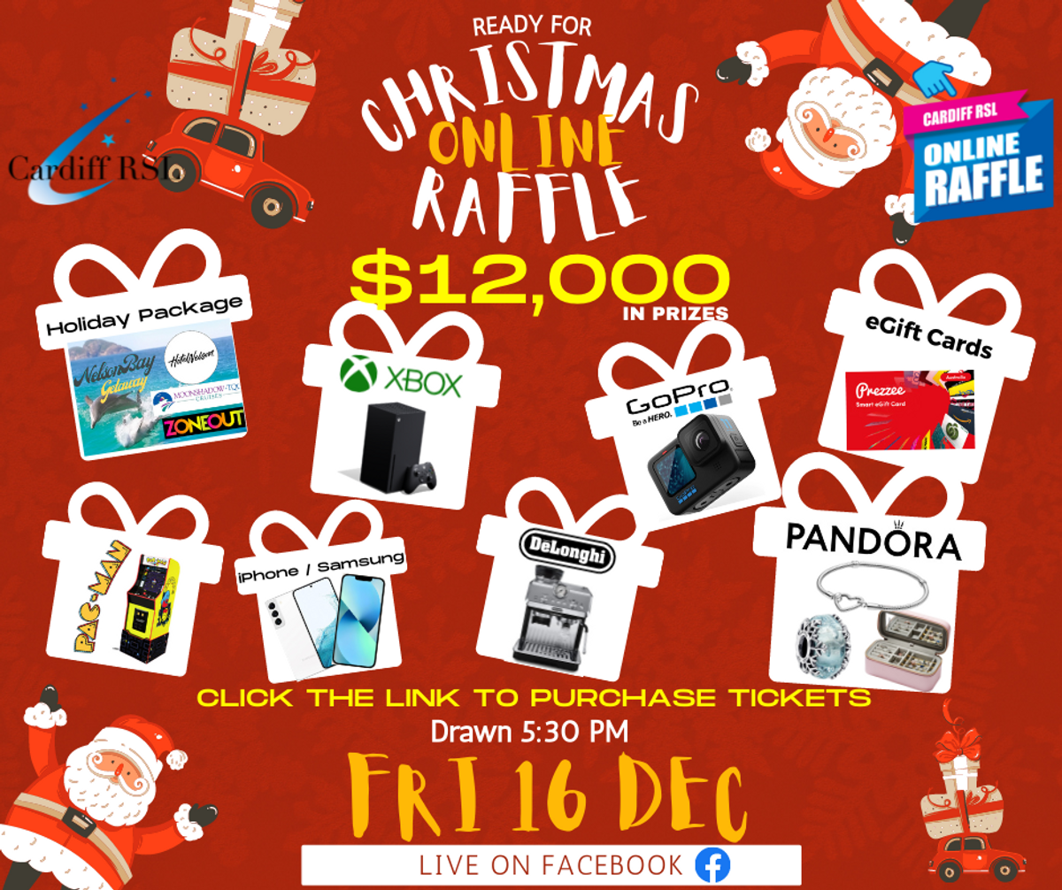 Ready for Christmas Online Raffle
