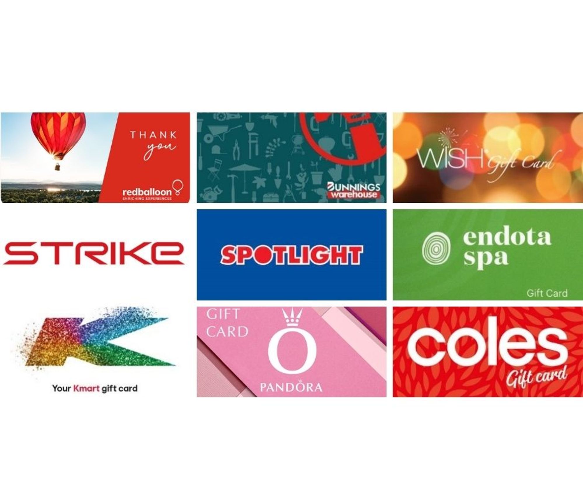 $1000 Your Choice Gift Card Raffle