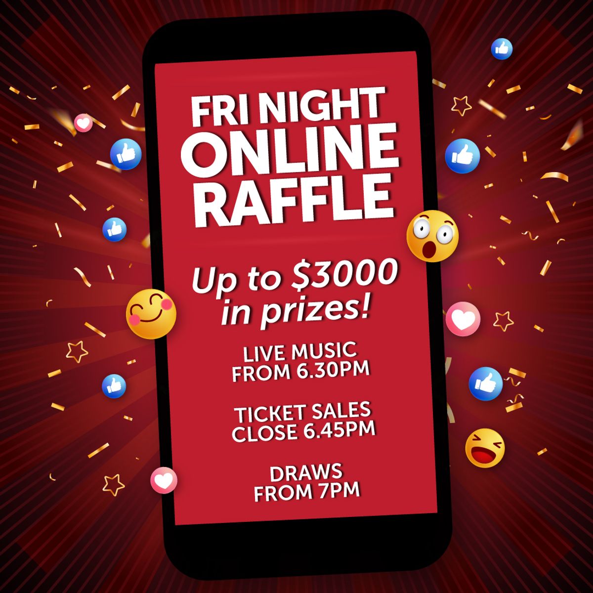 Friday Night Raffle July 23