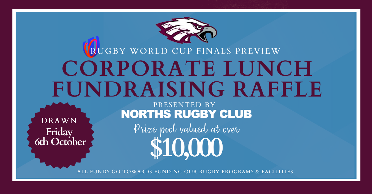 Norths Rugby Corporate Lunch Fundraising Raffle