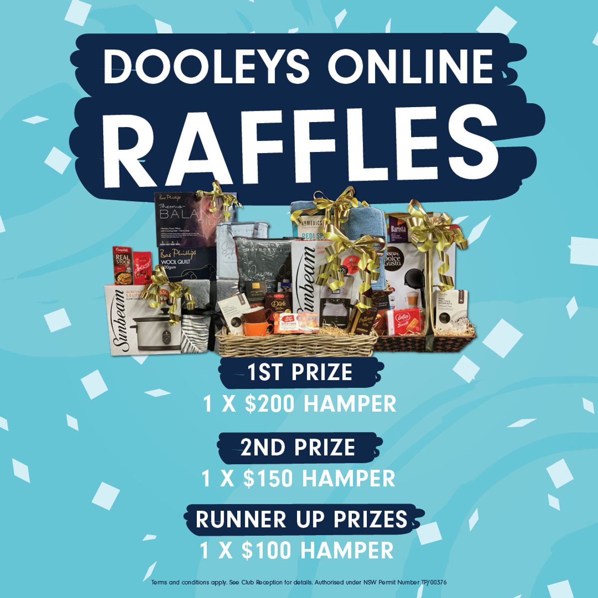 DOOLEYS Sunday Raffle 18/07/2021