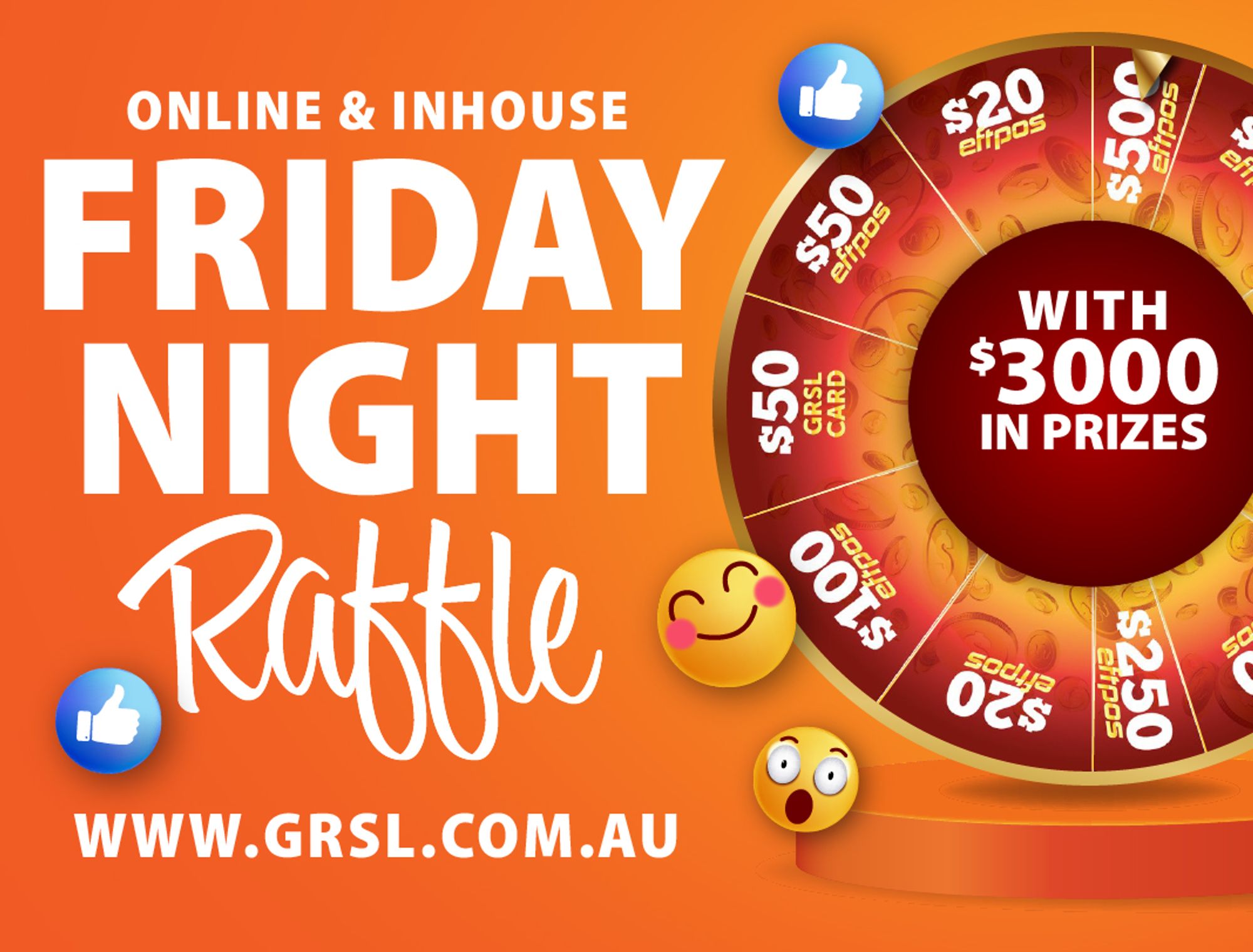 RaffleTix | Friday Night Raffle Jan 8
