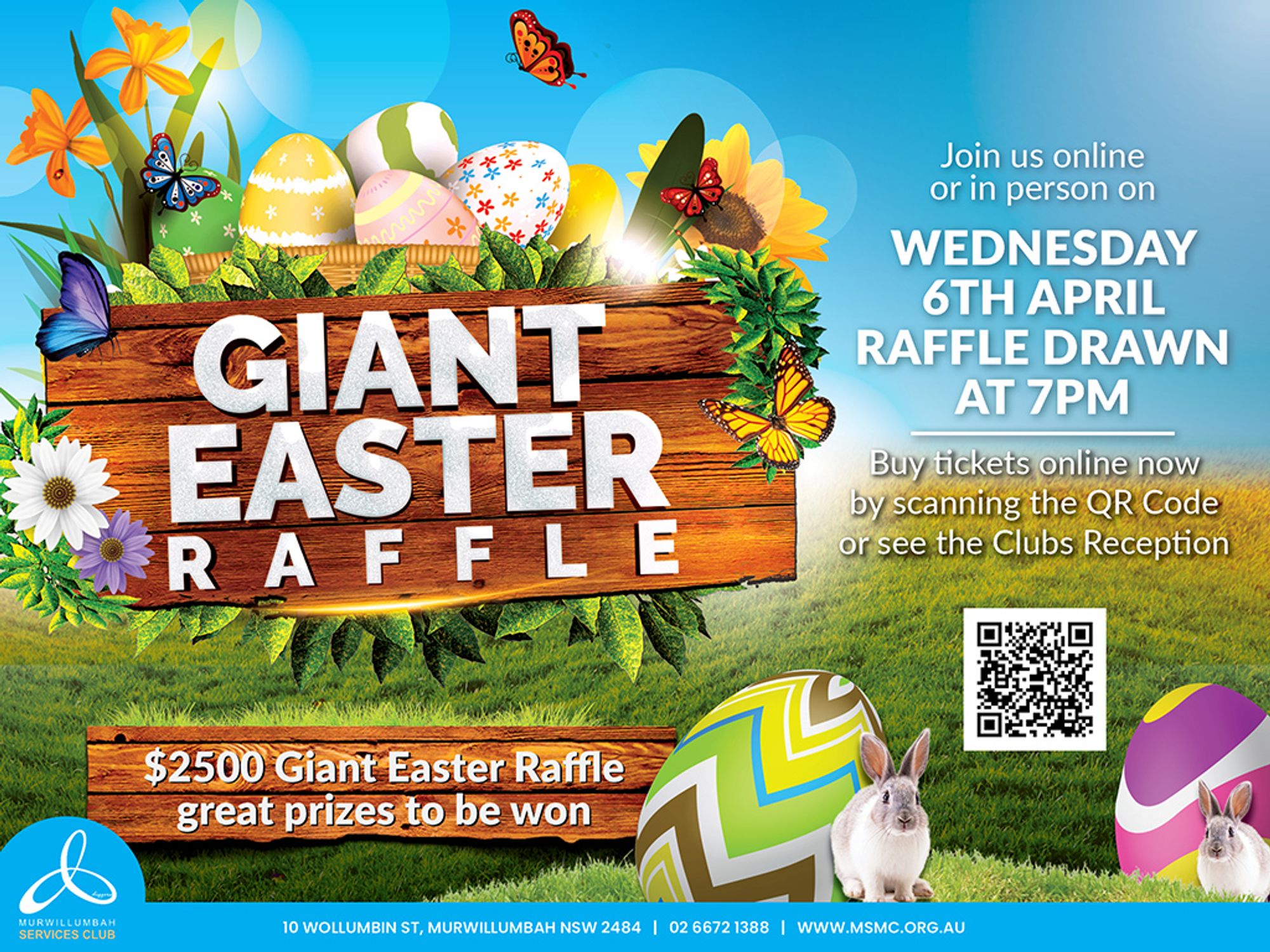 Giant Easter Egg Raffle